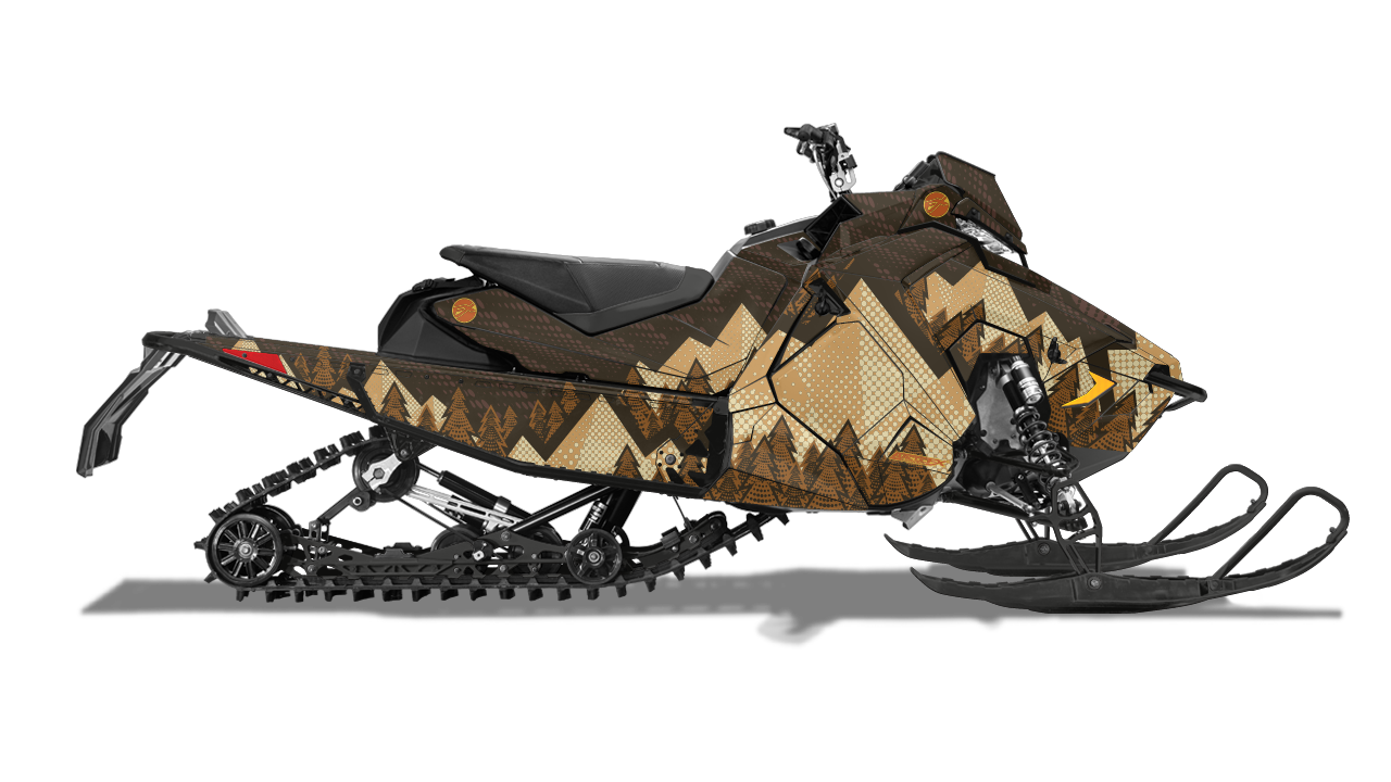 Polaris Snowmobile Wraps | Matryx, Axys, Proride, & Evo Sled Wraps