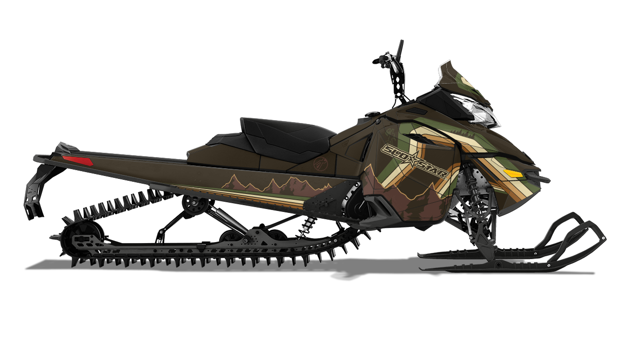 Ski-Doo Snowmobile Wraps | Gen4, Gen5, XM, XS, XP, & MXZ Sled Wraps