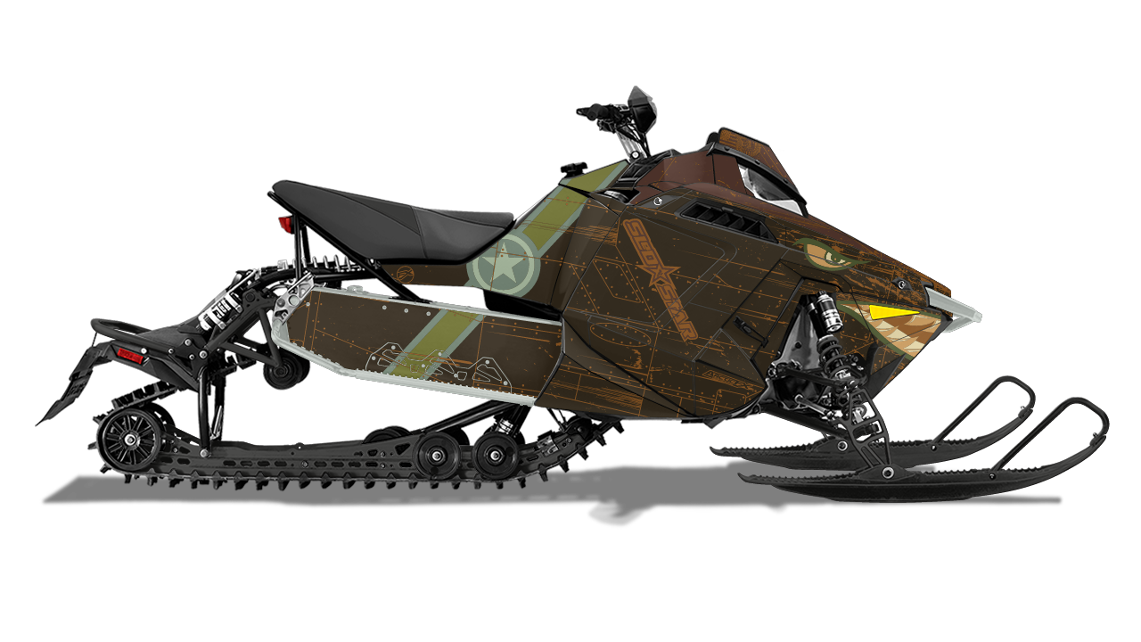Polaris Snowmobile Wraps | Matryx, Axys, Proride, & Evo Sled Wraps