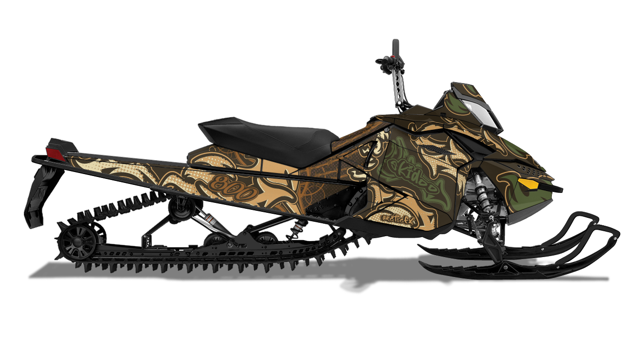 Ski-Doo Snowmobile Wraps | Gen4, Gen5, XM, XS, XP, & MXZ Sled Wraps