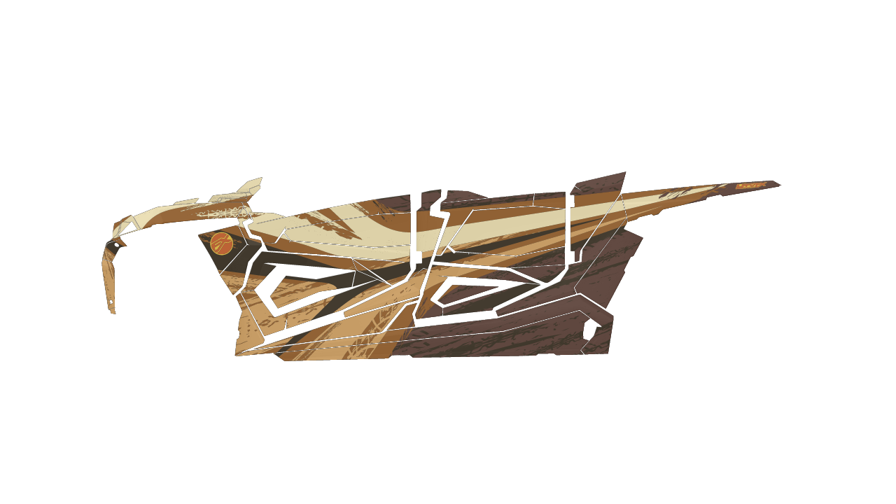 RZR XP 4-Door [2019+] "Turbo-S Style" | UTVFX Graphics