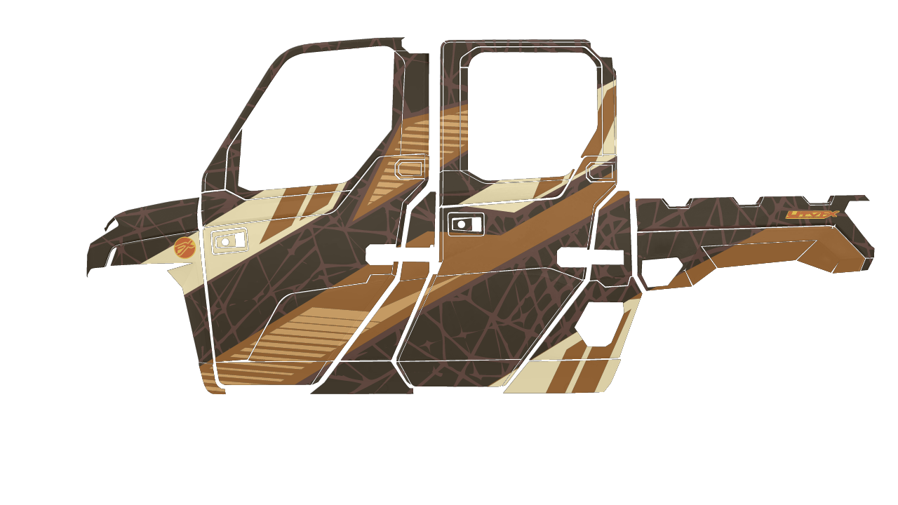 Ranger XP 1000 CREW 4-Door [2019+] | UTVFX Graphics