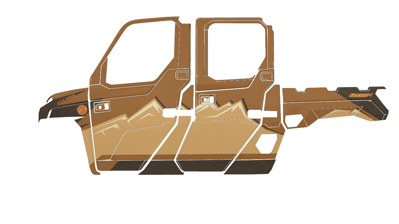 Ranger XP 1000 CREW 4-Door [2019+] | UTVFX Graphics