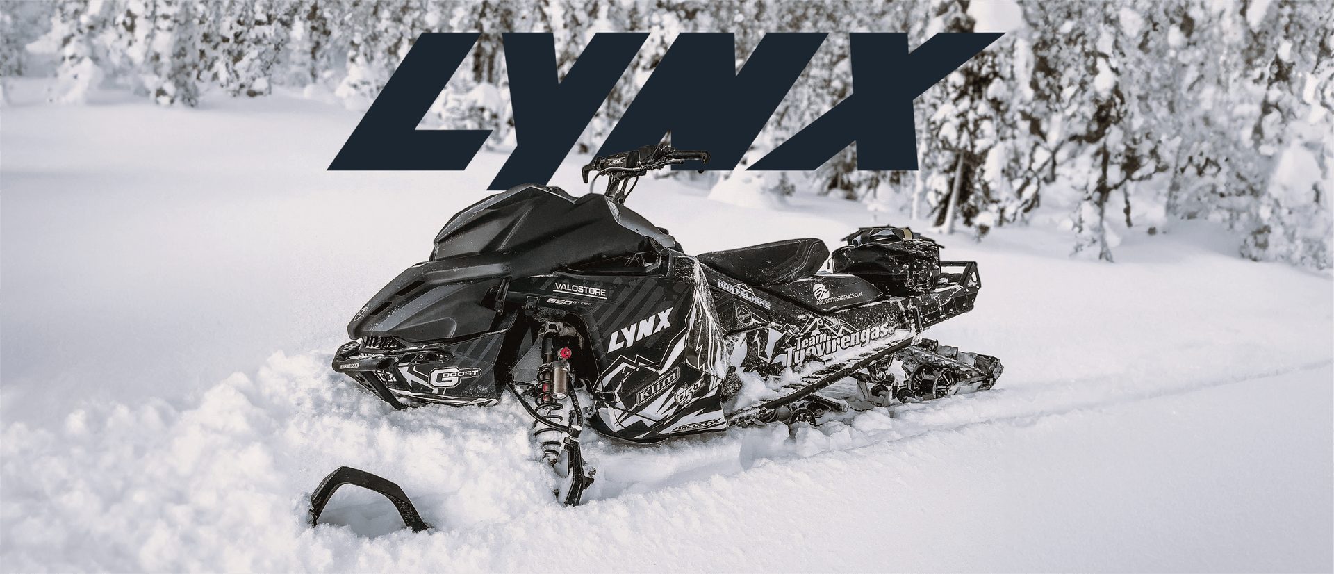 Lynx Snowmobile Wraps | Shredder, BoondDocker, & Rave 120 Sled Wraps