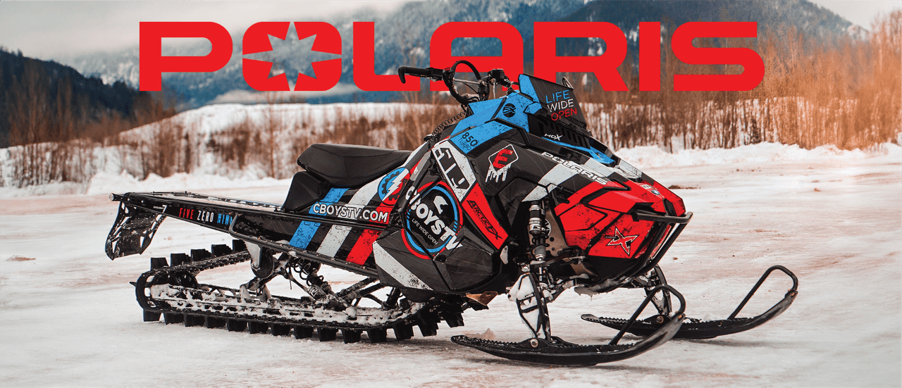 Polaris Snowmobile Wraps | Matryx, AXYS, Pro-Ride, & EVO Sled Wraps