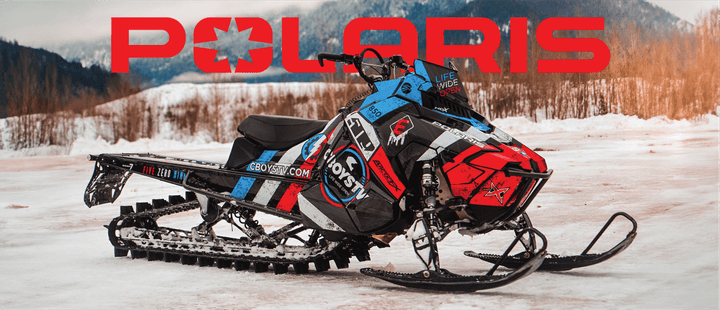 Polaris Snowmobile Wraps | Matryx, AXYS, Pro-Ride, & EVO Sled Wraps