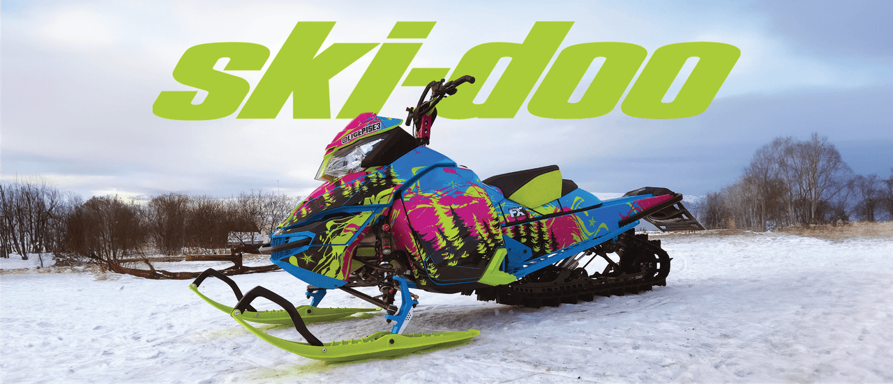 Ski-Doo Snowmobile Wraps | Gen4, Gen5, XM, XS, XP, & MXZ Sled Wraps
