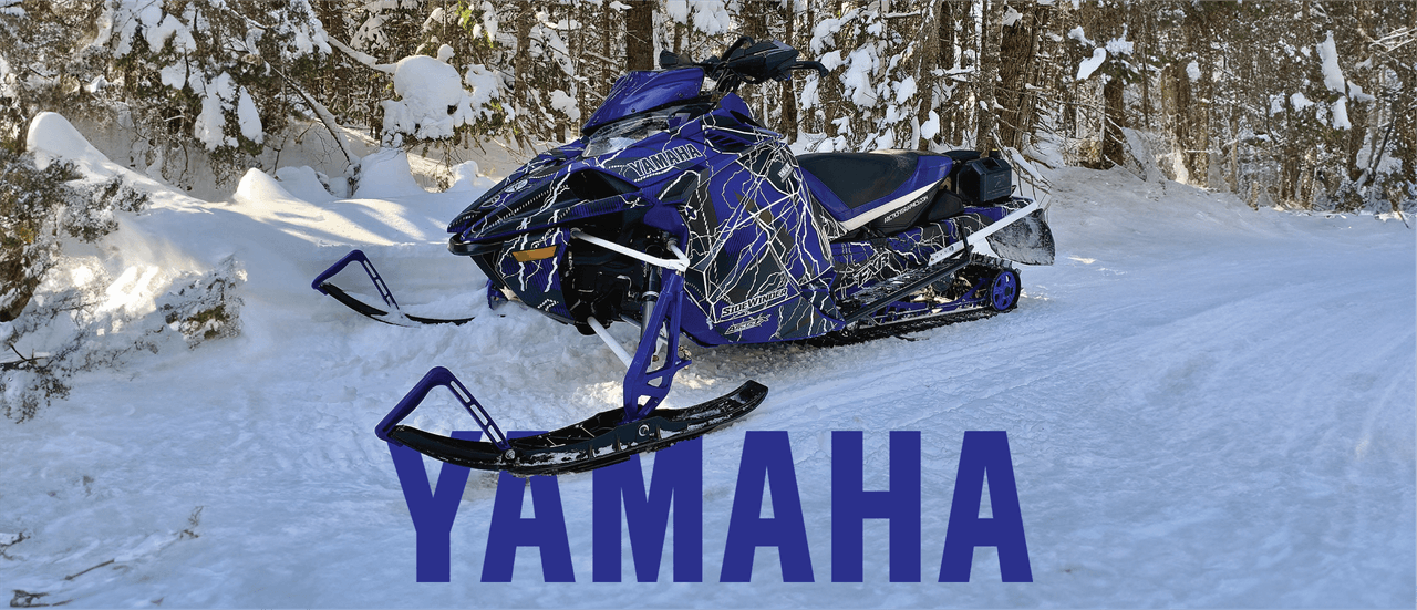 Yamaha Snowmobile Wraps | Sidewinder, Mountain Max, & SR Viper Wraps