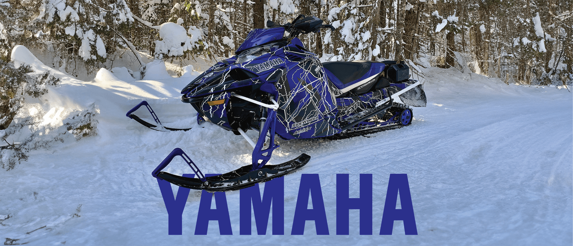 Yamaha Snowmobile Wraps | Sidewinder, Mountain Max, & SR Viper Wraps