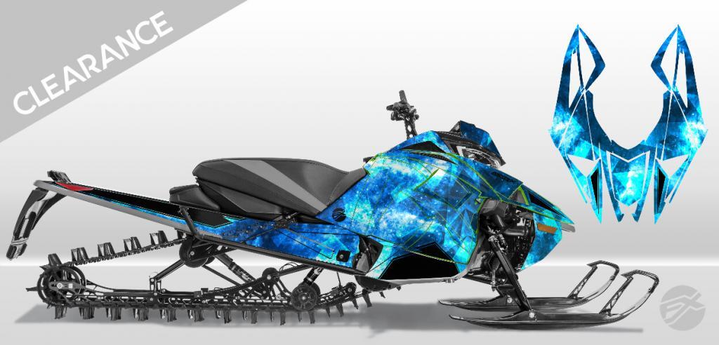 Arctic Cat Next-Gen Turbo Cosmic Camo Sled Wrap