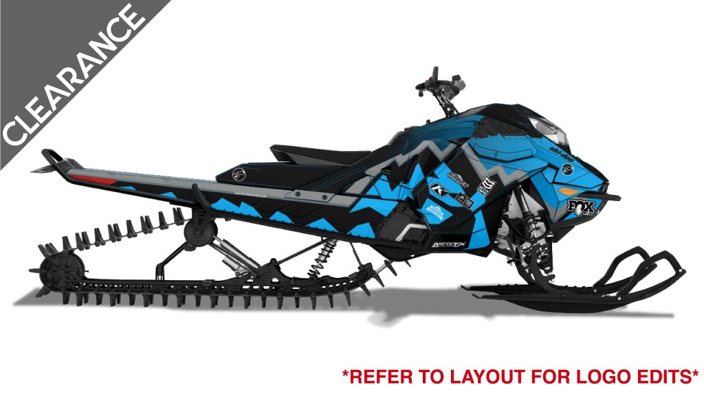 Ski-Doo Gen5 Summit X Expert 154 [Non-Turbo] Burandt Incognito Sled Wrap